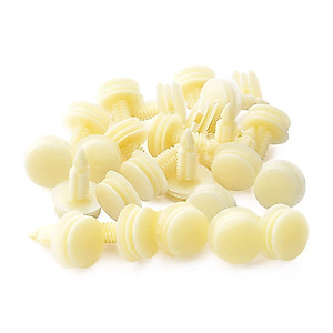 GOOACC 25 Front Door Trim Panel Retainers Clips Replaces for GM 10153057 Chevy Buick GMC Jimmy Pontiac Grand Prix 8mm Hole - 25pcs