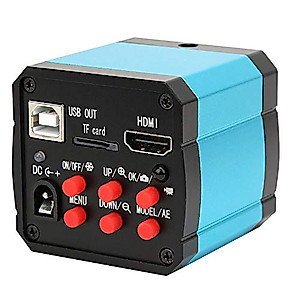 37MP 1080P 60FPSUSB Microscope Camera Video Industry MicroscopeCamera with Conversion Adapter, 100-240V Microscope Digital Camera C Mount Microscope Camera (US Plug)