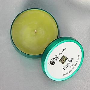 Petrichor Candle | Soy Wax, 7 oz, Hand Poured, Spring, Summer, Easter, Smell of Rain & Dirt, Forest, Scented Candle