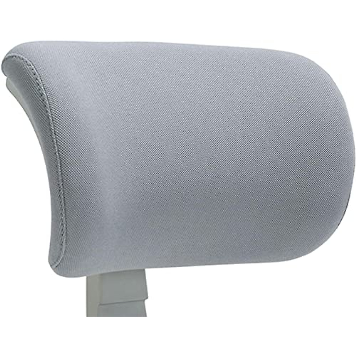 CLATINA Adjustable Height Upholstered Headrest for Mellet Series Ergonomic Chair High Head Cushion for Home Office Chair, Grey
