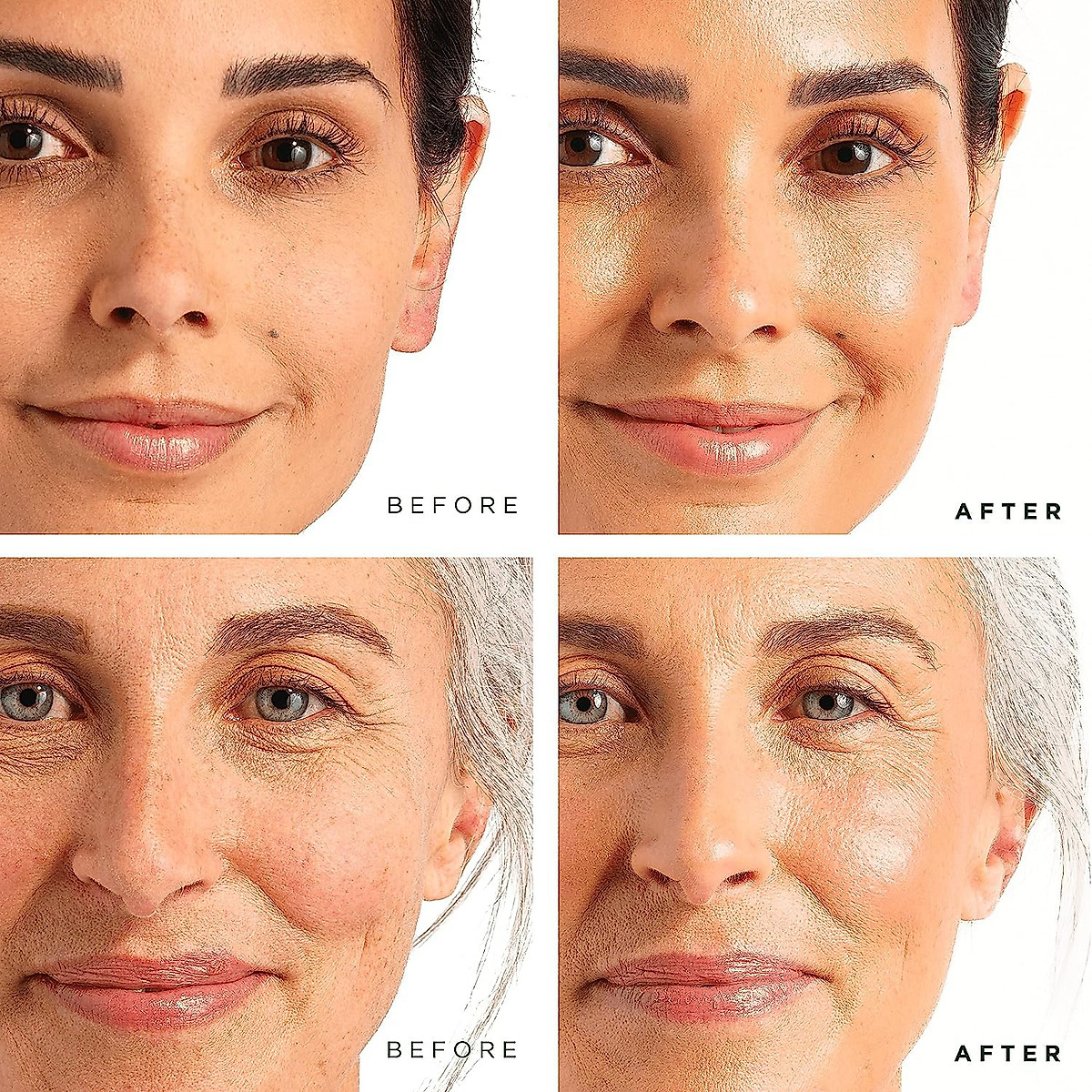 Tree of Life Facial Skin Care Set, Brightening, Firming, Hydrating, Dry Face, Dermatologist Tested - Vitamin C Serum (Brightens) + Retinol Serum (Smooths) - Skin Care Kit, 2 count of 1 Fl Oz