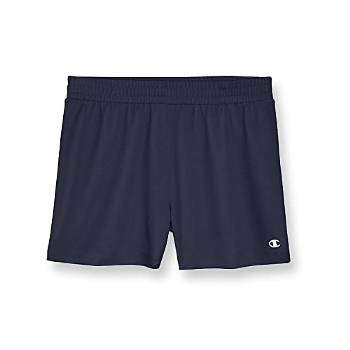 Champion Big, Mesh, Kids Girls, Athletic, Lightweight Shorts, 3.25", Navy