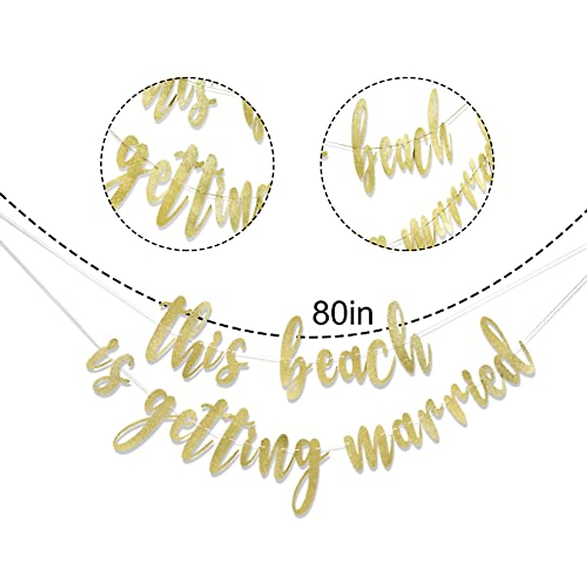 Bachelorette Banner - This beach is getting married banner, Beach Bachelorette banner，beach bachelorette banner, tropical bach, final flamingle, Beach bach