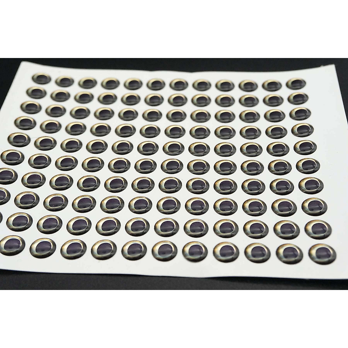 HTHYLURE 240 PCS Fishing Lure Eyes Simulation Fishing Lure Eyes 4D 3D Realistic Artificial Holographic Fake Earth Eyes Lure Baits Making Fishing Tying Lures Crafts DIY Fishing Lure Accessory