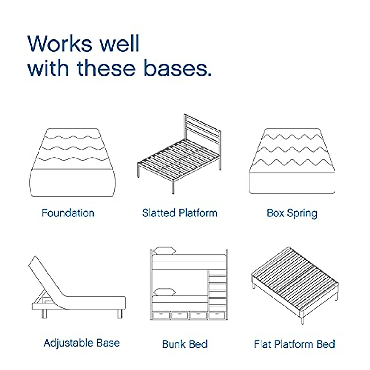 Classic Brands Cool Gel Memory Foam 8-Inch Mattress | CertiPUR-US Certified | Bed-in-a-Box, Twin