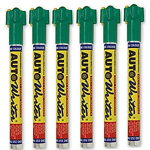 U.S. Chemical & Plastics AUTOWRITER Auto Writer PENS GREEN (USC-37007) - 6 Pens