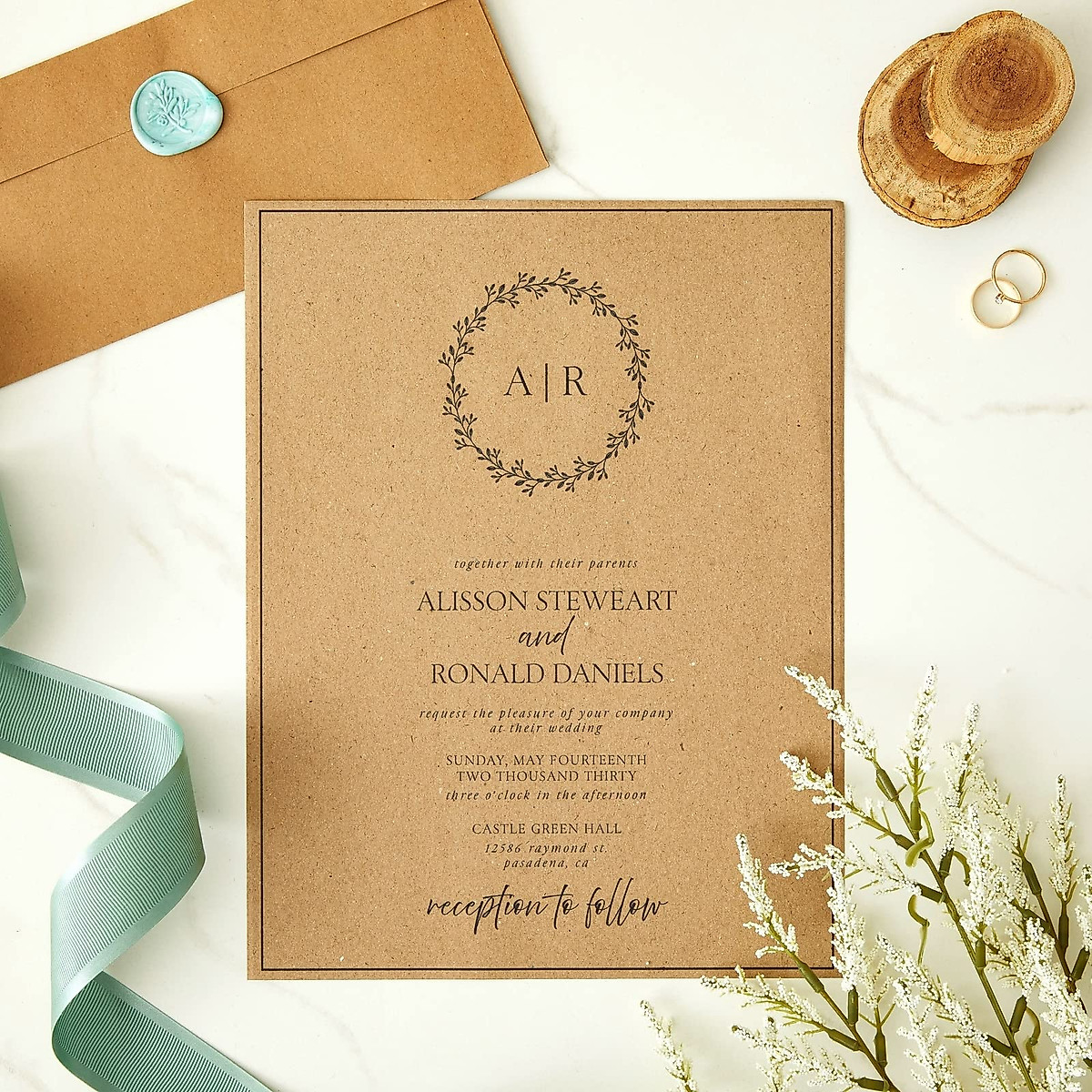 Bright Creations 200 Pack Brown Craft Paper for DIY Projects, Classroom, Letter Size Kraft Paper Material Sheets, 130gsm (8.5 x 11 In)