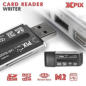 Fujifilm X-T30 4K Wi-Fi Mirrorless Digital Camera (Body Only) - Black with 64GB Deluxe Bundle and Travel Photo Cleaning Kit