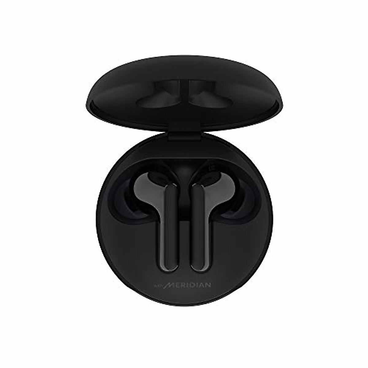 LG TONE Free FN6 - UVnano Kills 99.9% of Bacteria on Speaker Mesh True Wireless Bluetooth Earbuds with Meridian Sound, Dual Microphone, iPhone and Android Compatible, Wireless, Fast Charging, Black