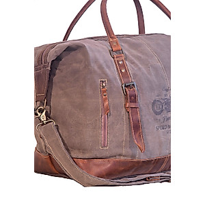 Bhrayna-Bags Bike Print Weekender Traveller Bag