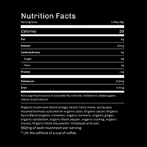 MUDWTR Coffee Alternative Morning Ritual Kit, Organic Lion's Mane, Cordyceps, Chaga, and Reishi Mushroom Powder, Vegan, Milk Frother Included, 180g