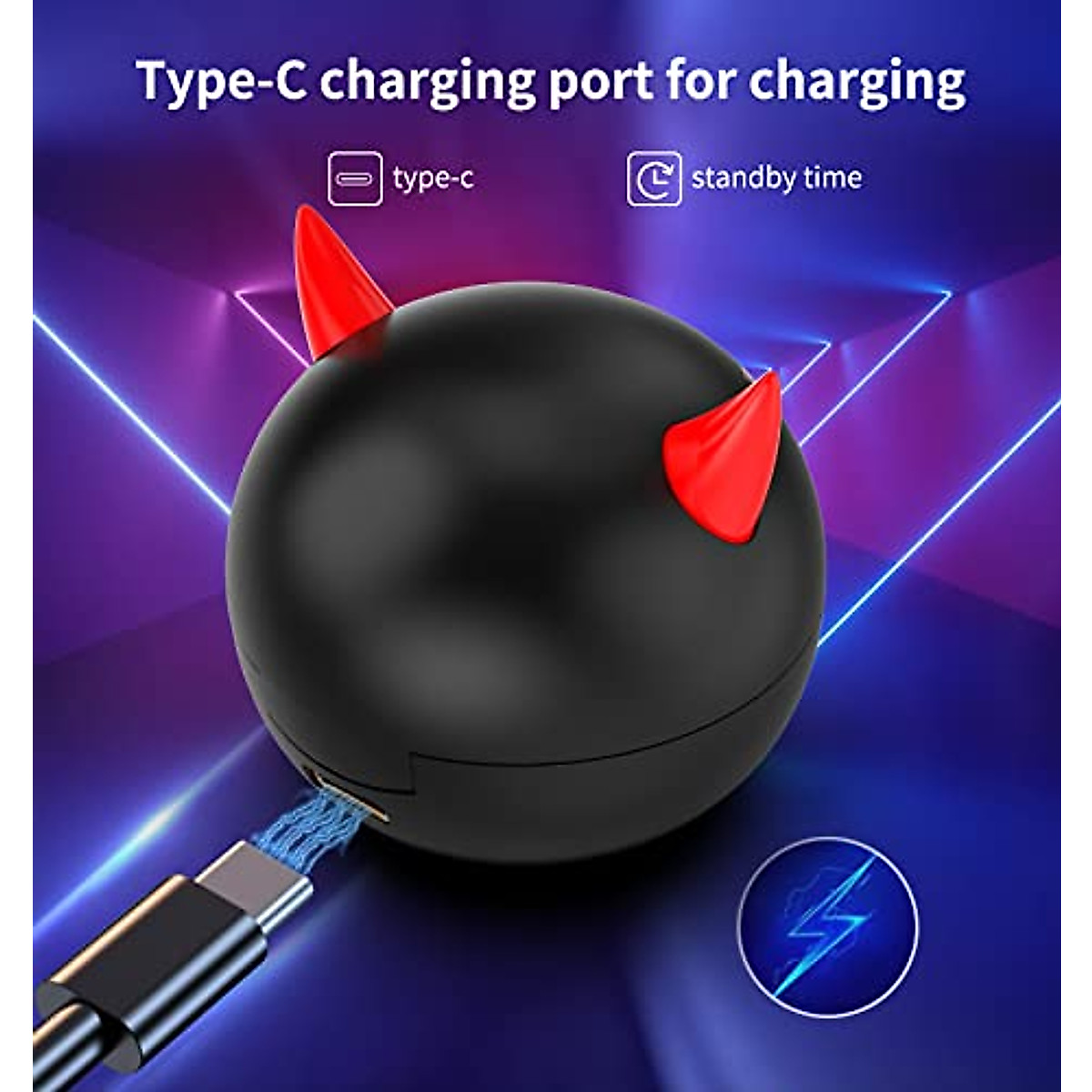 Togetface Wireless Earbuds,Bluetooth in Ear Headphone with Microphone Comfort&Lightweight Earphone with Noise Cancellation,3D Surround Stereo Bass,Long Life Portable Mini Charging Case for Sport