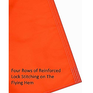 US Flag Factory 3x5 FT Ireland Irish Flag (Sewn Stripes) Outdoor SolarMax Nylon - Made in America - Premium Quality