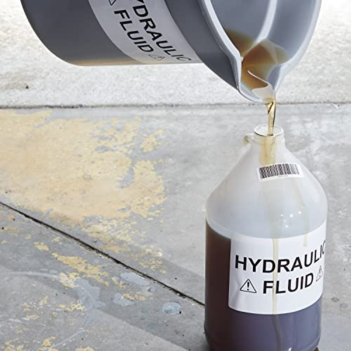 DYMO LW Durable Industrial Labels for LabelWriter 4XL Label Printers, White Poly, 4-1/16” x 6-1/4”, Roll of 200 (1933086)