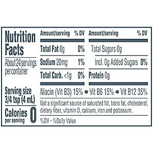 MiO Energy Black Cherry Liquid Water Enhancer Drink Mix, 2x More, 3.24 Fl Oz Bottle, As Seen on TikTok