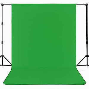 WENMER Backdrops, Green Screen Photo Backdrops for Photoshoot, Chromakey Green Photography Backdrops, Background for Photography, 5 x 7 FT