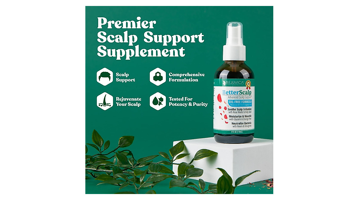 BetterScalp: Natural Formula for Itchy Scalp Relief