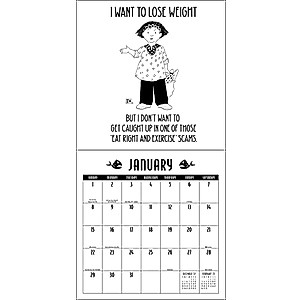 Mary EngelDark 2023 Wall Calendar