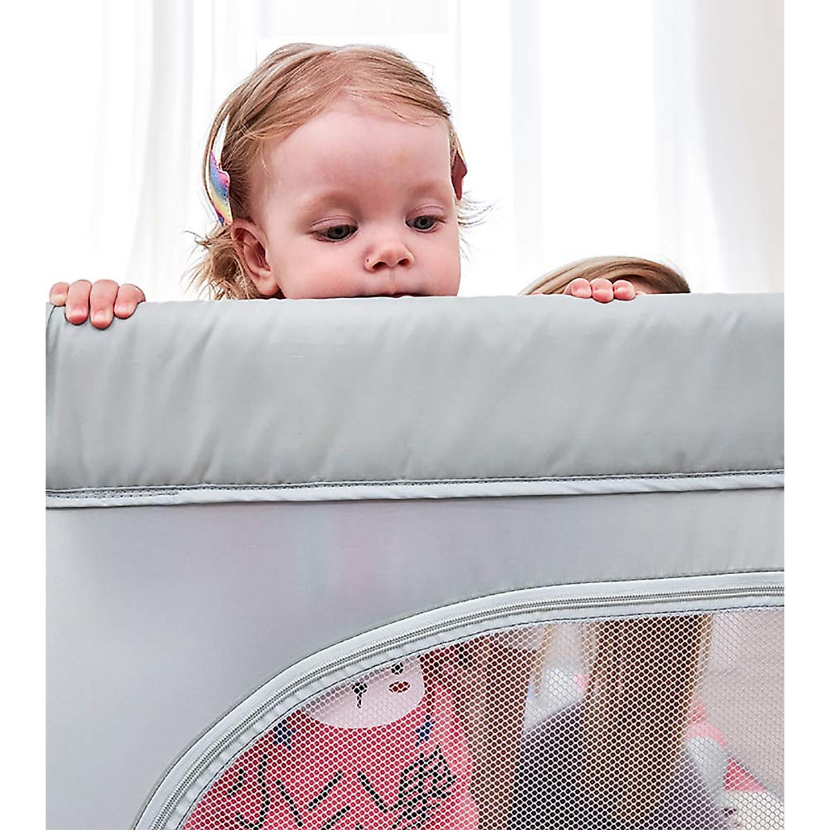 YOBEST Baby Playpen, Extra Large Play Pens for Toddlers, Babys Fence Play Area, Indoor & Outdoor Playard for Babies Kids Activity Center with Gate, Sturdy Safety Play Yard with Soft Breathable Mesh