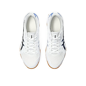 ASICS GEL-Rocket 11 Volleyball Shoe White/Black 12.5 D (M)