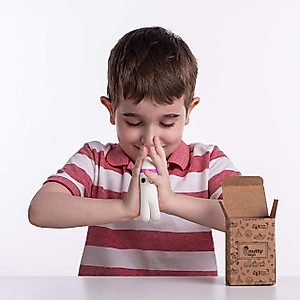 Nutty Toys Super Slow Rising Jumbo Squishy Tooth - Soft & Scented Stress Relief Present, Top Valentine's Day & Easter Gift Idea for Kids, Teens, Boys, Girls, Adults, Best Dental & Dentist Gifts 2025