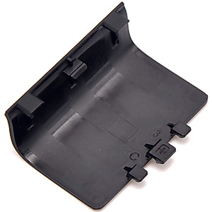 Deal4GO Replacement Battery Cover Back Case Holder for Xbox One Elite Controller 1698 (Black)