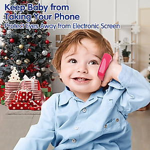1 Year Old Girl Gifts Baby Toys 12-18 Months Interactive Learning Cell Phones Toy with Music Infant and Toddler, Toys for 1 Year Old Boy Gifts