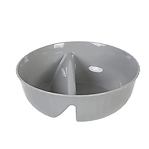 UItrccqapd Anti-soggy Cereal Bowls,BPA Free PP Material,Salad Bowl,Can Be Sub-packaged,Microwave Safe,for snacks,salads,soups,Ice Cream Topping,Yogurt Berries,Fries Ketchup(3 Pk)