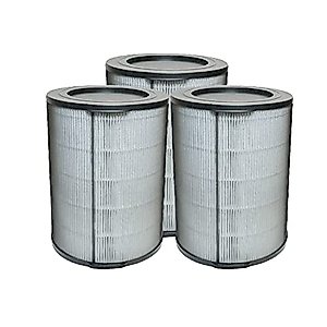 Nispira 112180 Replacement Filter N For Winix Air Purifier NK100, NK105, QS HEPA Activated Carbon, 3 Packs