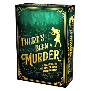 There's Been A Murder - A Collaborative Card Game of Death and Deduction (Packaging May Vary) by Pressman, for Ages 14 and up