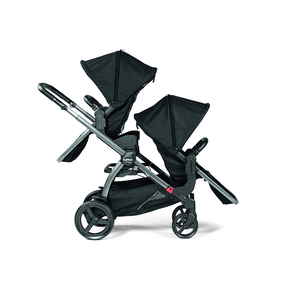 Peg Perego Companion Seat - Accessory - Compatible with Ypsi Strollers - Mon Amour (Beige & Pink)