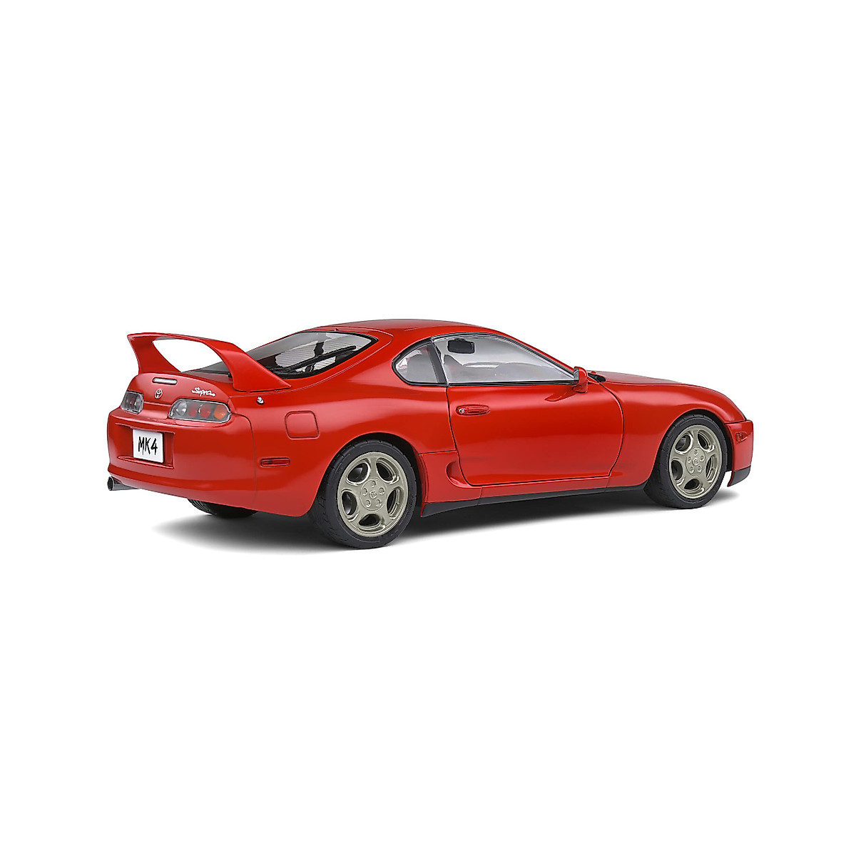 Solido S1807601 1:18 1993 Toyota Supra Mk.4 (A80) -Renaissance Red Collectible Miniature car for unisex-adult