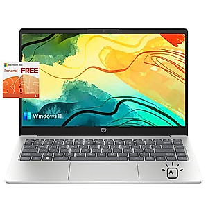 HP 14" IPS FHD Display Laptop, 16GB Memory, 1TB Storage, Backlit Keyboard, Intel Quad-Core Processor Up to 3.7GHz, Type-C, Fast Charge, Microsoft 365 1-Year Included Windows 11S with Accessories