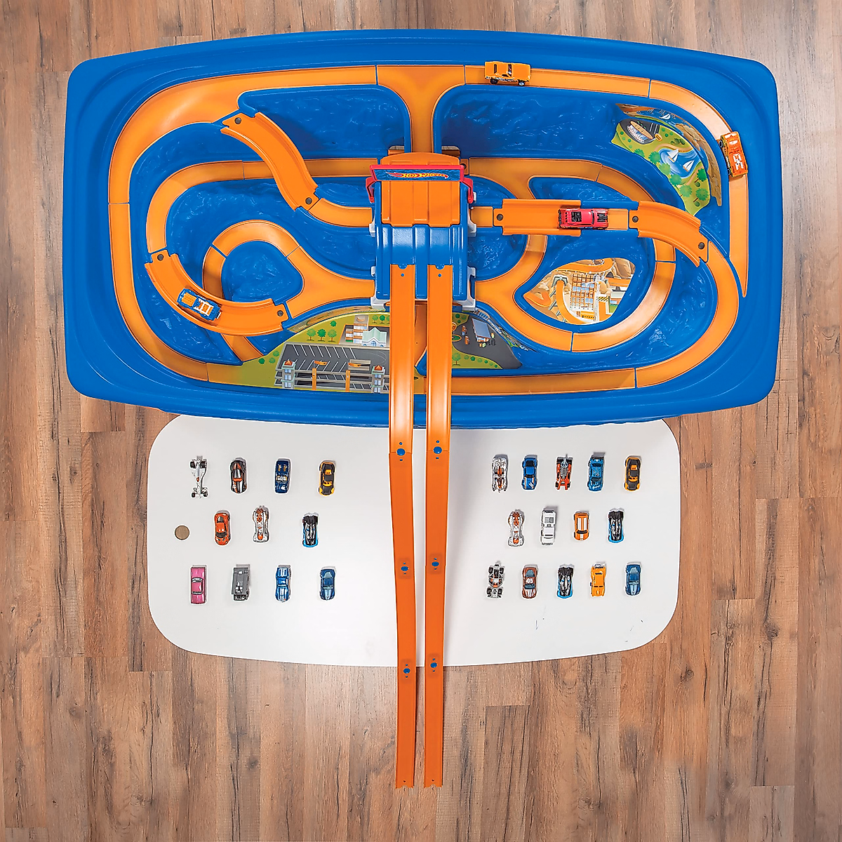 Step2 Hot Wheels Car & Track Play Table