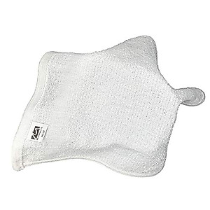 Marquis Mills 12 Inch x 12 Inch White Cotton Value Washcloths - Reusable Lt Weight Thin Cloth Rags - Bath/Exfoliating/Kitchen/Garage - 1 Lb per Dozen - Set of 24