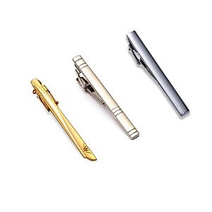 Barry.Wang Designer Blue Ties for Men Handkerchief Cufflink and Tie Clip Necktie Set Fashion