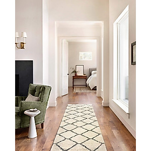Chris Loves Julia x Loloi Alice Collection ALI-04 Cream / Charcoal 6'-5" x 9'-2" Area Rug