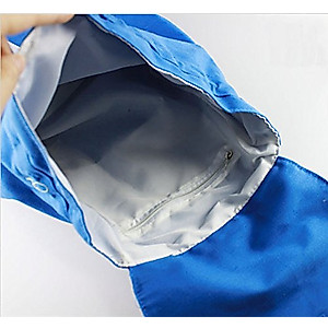 MIUNIKO Unisex Anime Cosplay Tony Chopper Blue Canvas School Backpack One Piece Shoulder Bag