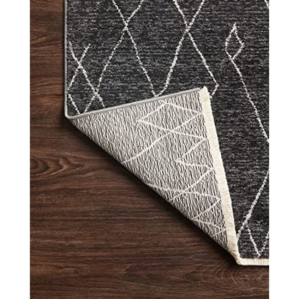 Loloi II Vance Collection VAN-11 Charcoal / Dove, Traditional 7'-10" x 10' Area Rug