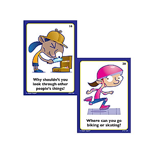 Super Duper Publications | WH Questions at Home Fun Deck | Communication and Social Skills Flash Cards | Educational Learning Products for Children