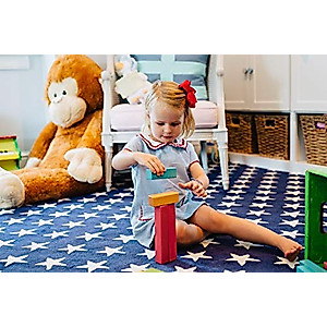 Tegu 14 Piece Magnetic Wooden Block Set in Tints