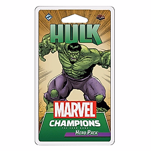 Marvel Champions The Card Game Hulk HERO PACK - Superhero Strategy Game, Cooperative Game for Kids and Adults, Ages 14+, 1-4 Players, 45-90 Minute Playtime, Made by Fantasy Flight Games