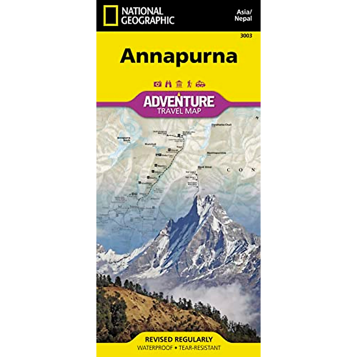 Annapurna Map [Nepal] (National Geographic Adventure Map, 3003)