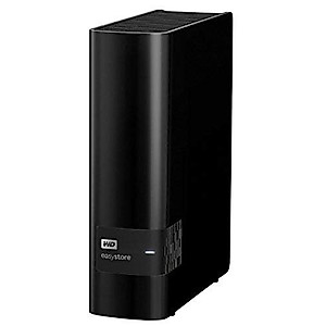 WD Western Digital SH2000GB5YR Easystore 10TB External USB 3.0 Hard Drive Bundle with 32GB Easystore USB Flash Drive, Black