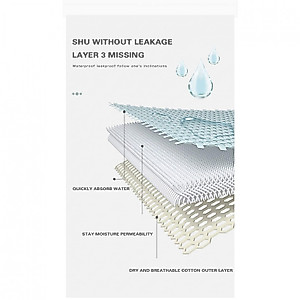 Gufesf Women's Cotton Underwear, Women 5-Pack Cotton Underwear Soft Breathable Full Coverage Briefs Ladies Panties