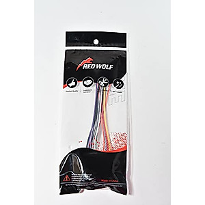 RED WOLF Car OE Radio Wire Harness Stereo Female Plug Compatible with GM GMC Chevy Silverado Buick Cadillac Pontiac 2002-2007 Model Replace Factory Stereo Wiring Cable Connector