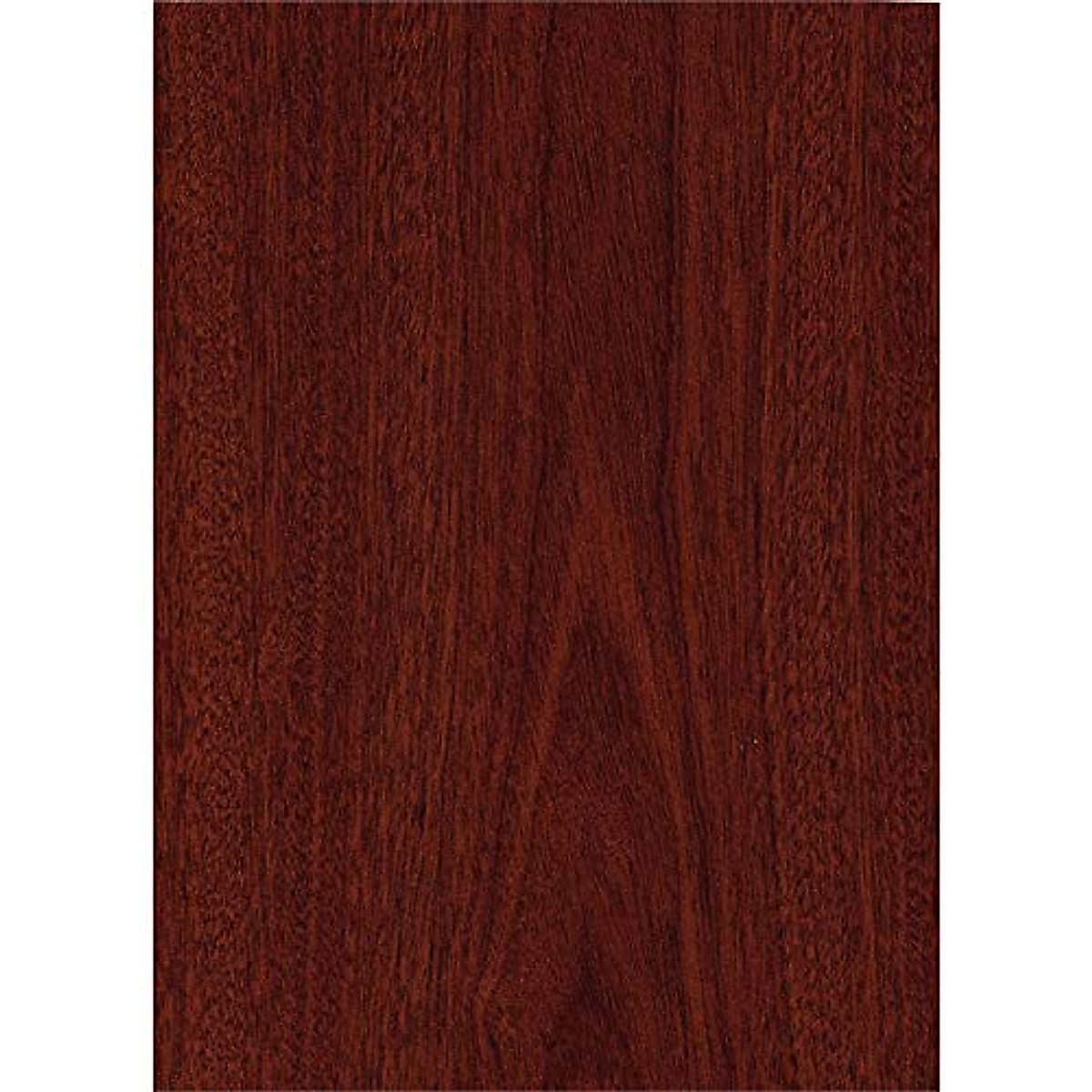 Bush Business Furniture Series C U Shaped Desk with Hutch and Storage, 72W, Mahogany