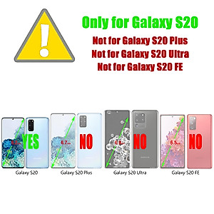 ZZXX for Samsung Galaxy S20 Wallet Case with [RFID Blocking] Card Slot Stand Strong Magnetic Leather Flip Fold Protective Phone Case for Samsung Galaxy S20 Case Wallet(Green-6.2 inch)