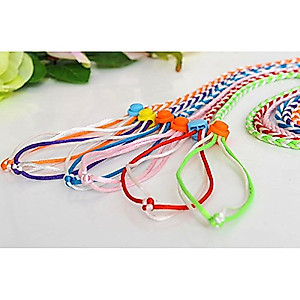 UEETEK Adjustable Hamster Harness Leash and Collar Walking for Hamster Cricetulu Rat Mouse Squirrel Small Pets Flexible Handle Rope 2M (Random Color)