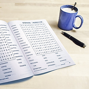 Puzzles for Adults | Adult Puzzles Word Search Large Print | Puzzle Books Bundle Set of 2